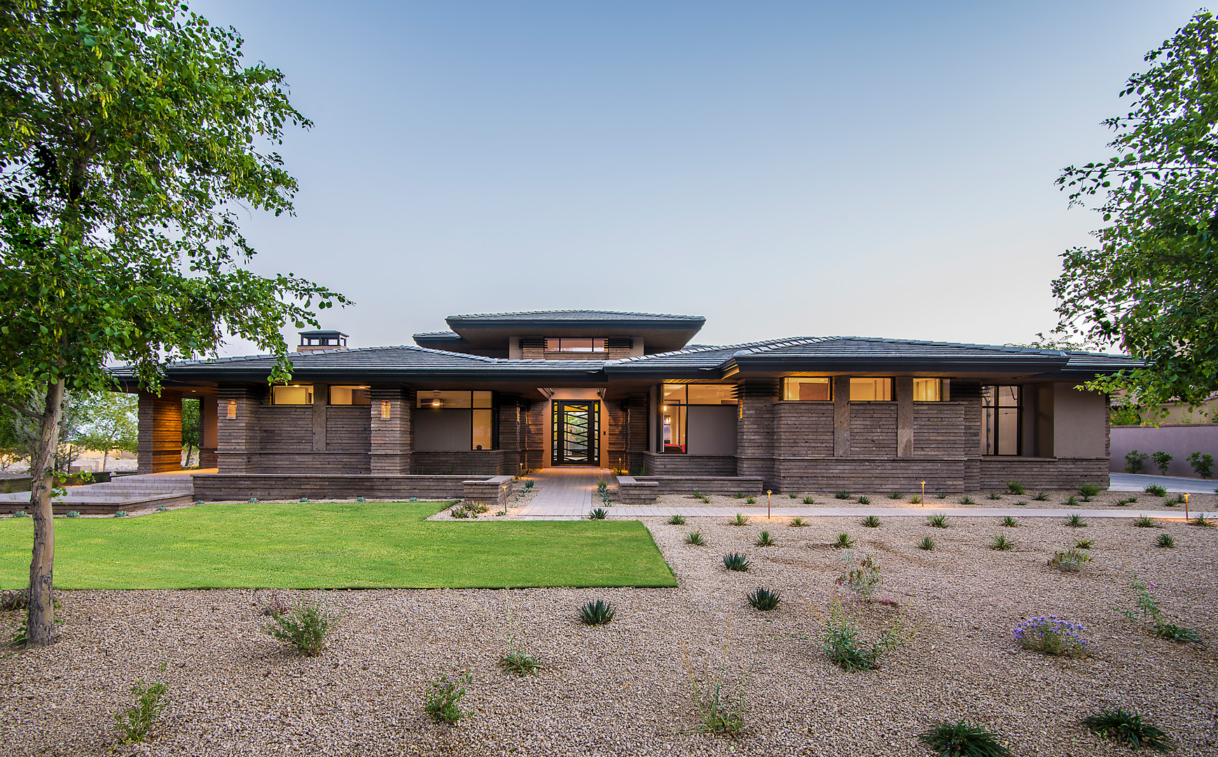 Desert Prairie in Arcadia at Silver Leaf - Tsontakis Architecture