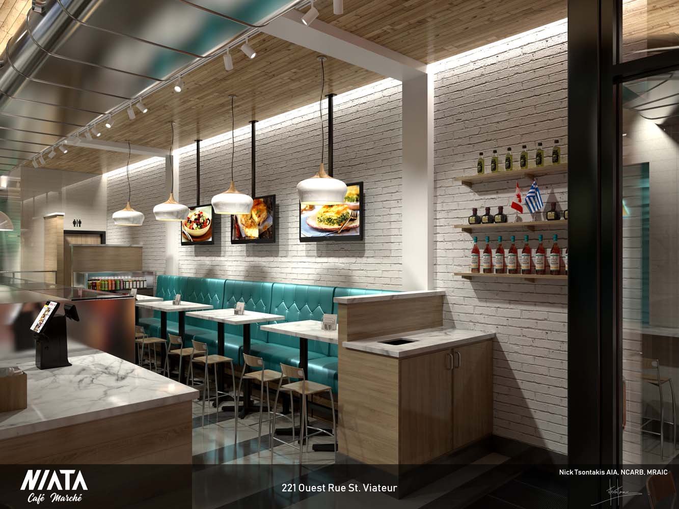 Café Marché Niata - Tsontakis Architecture