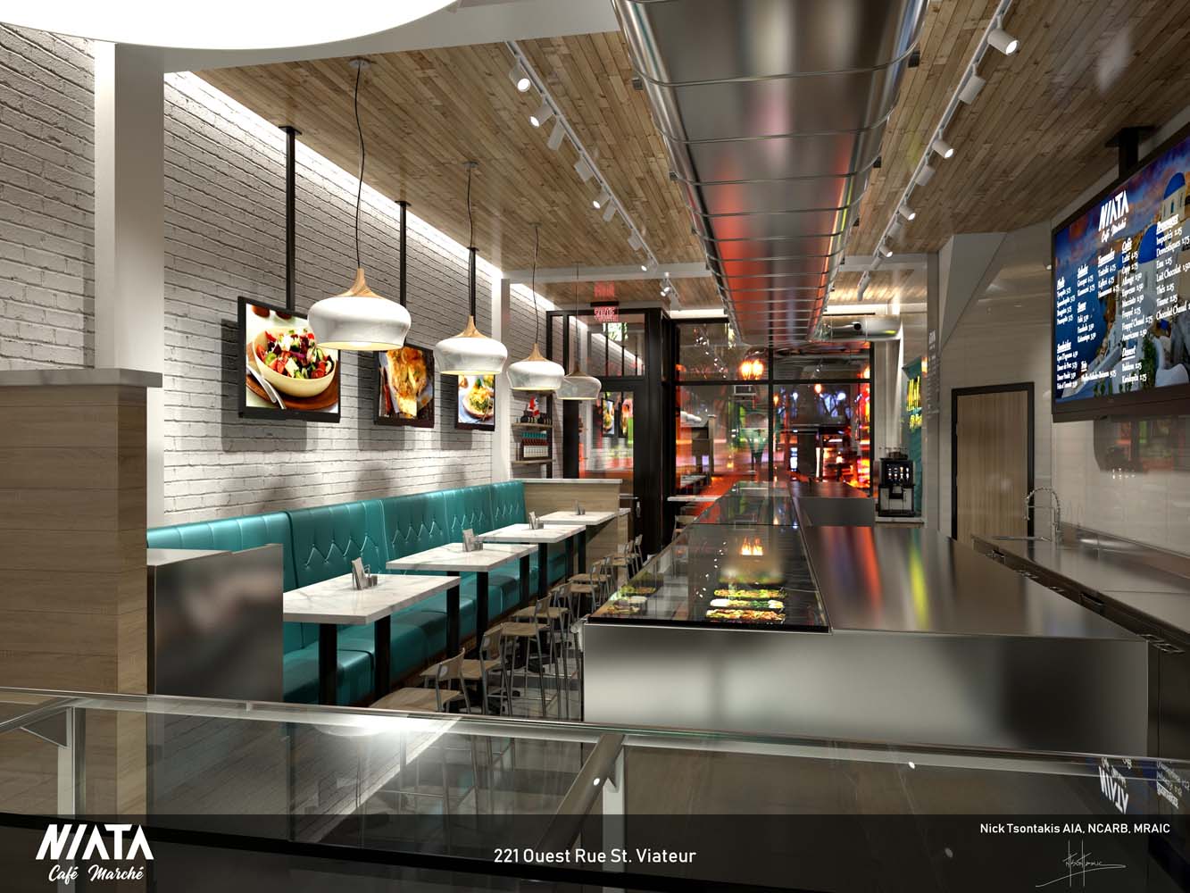 Café Marché Niata - Tsontakis Architecture