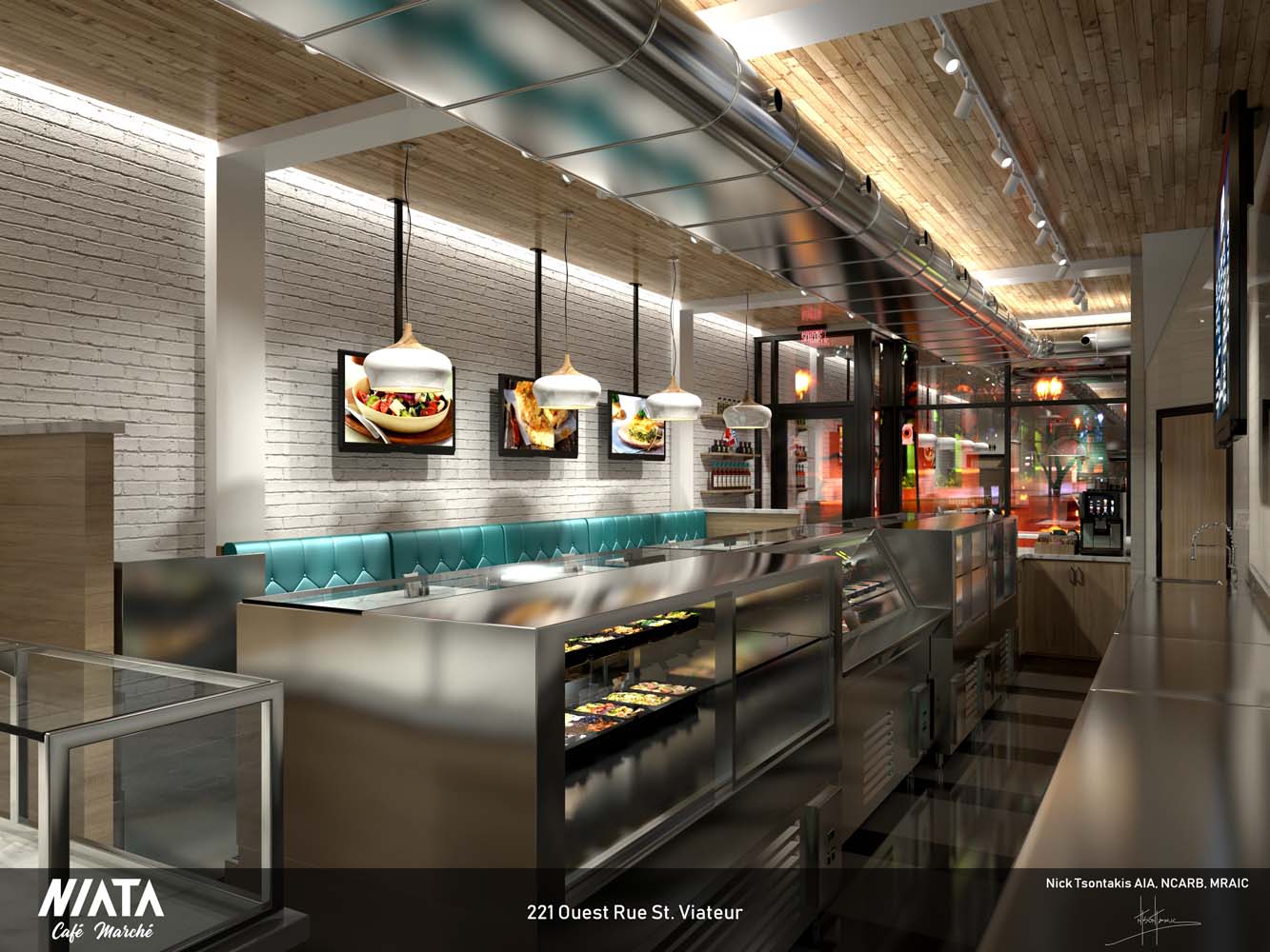 Café Marché Niata - Tsontakis Architecture